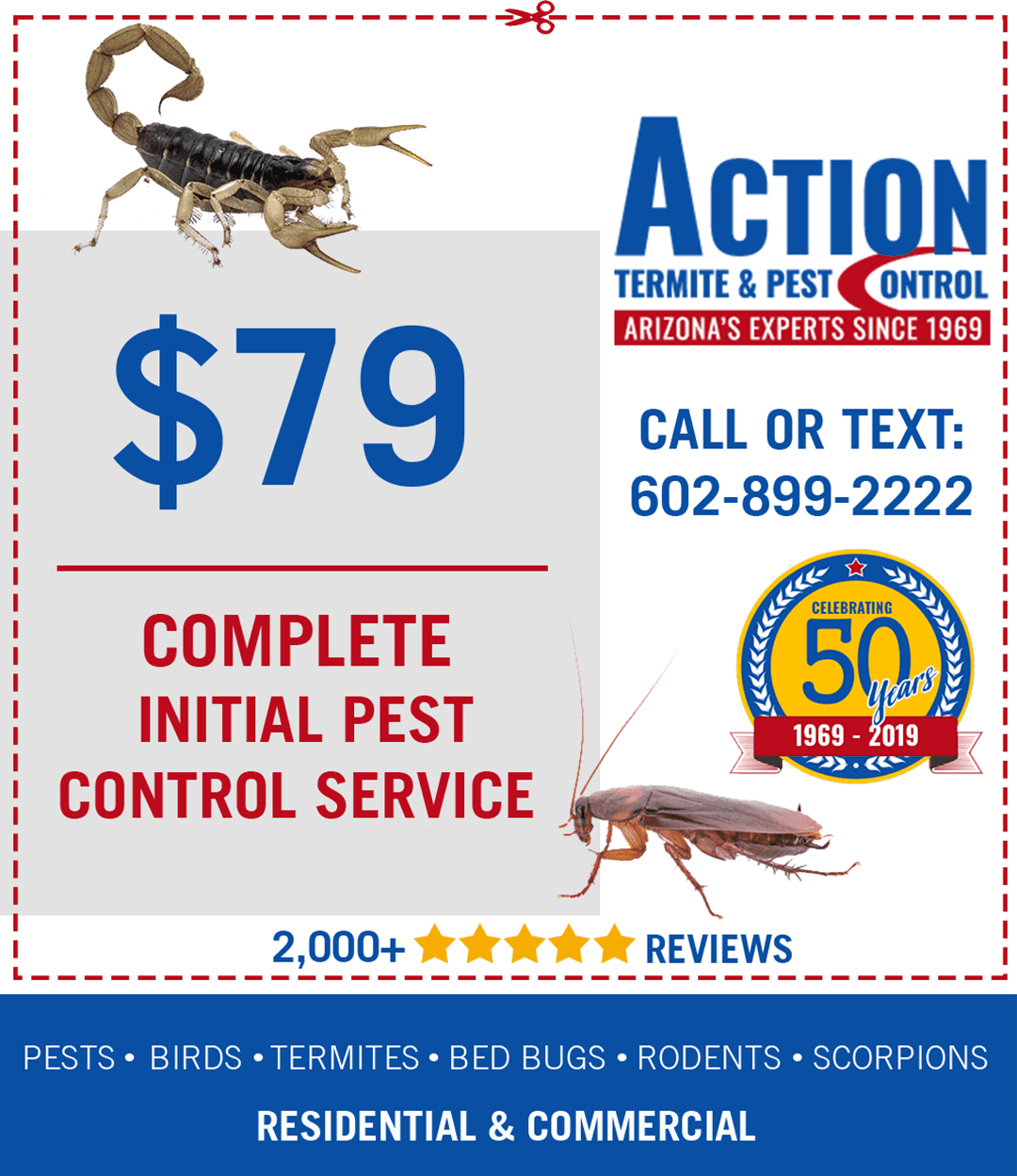 Special Offers - Action Termite & Pest Control